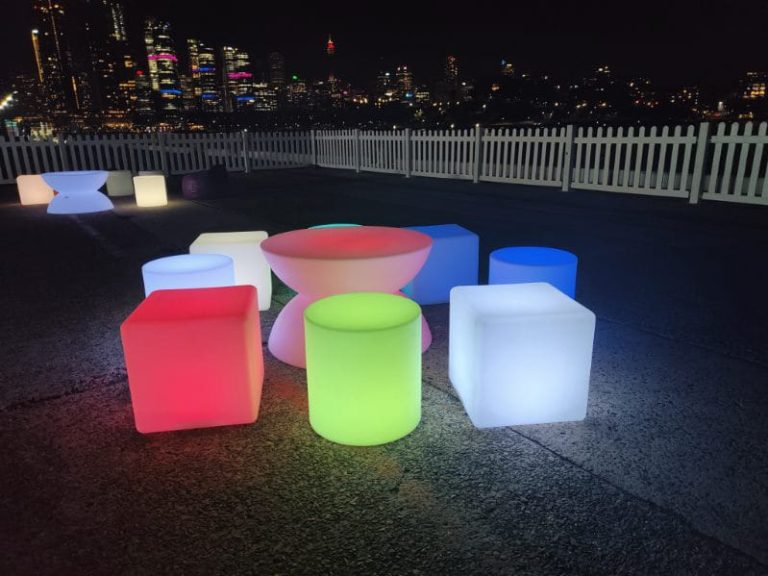 Glow Cube Hire | Glow Furniture Sydney
